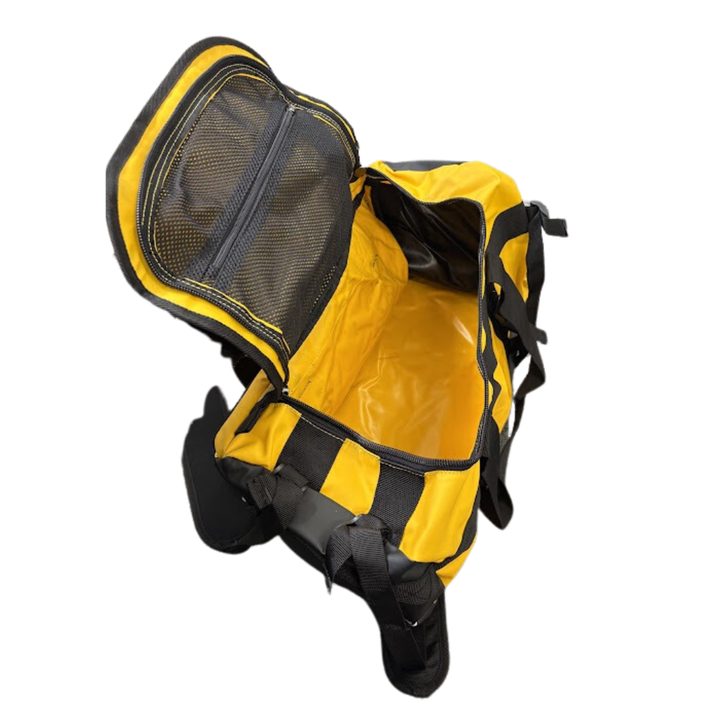 Sportztrek Heavy Duty PVC Duffle Bag - 50L - Yellow