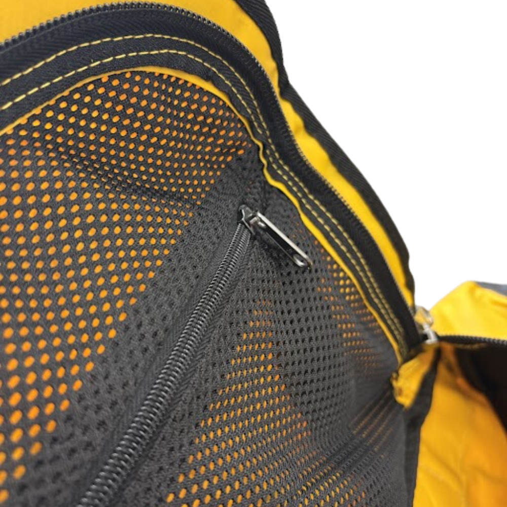 Sportztrek Heavy Duty PVC Duffle Bag - 50L - Yellow
